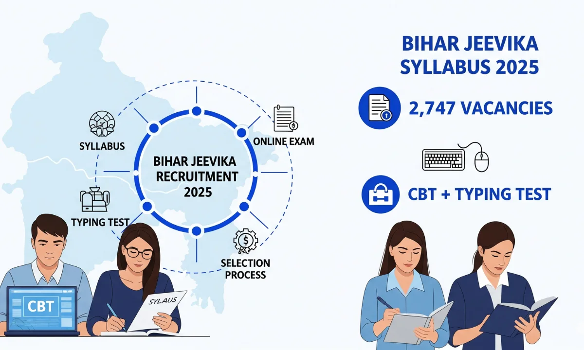 Bihar Jeevika Syllabus 2025 PDF Download: जानिए हर पोस्ट का एग्जाम पैटर्न, सिलेबस और सेलेक्शन ...